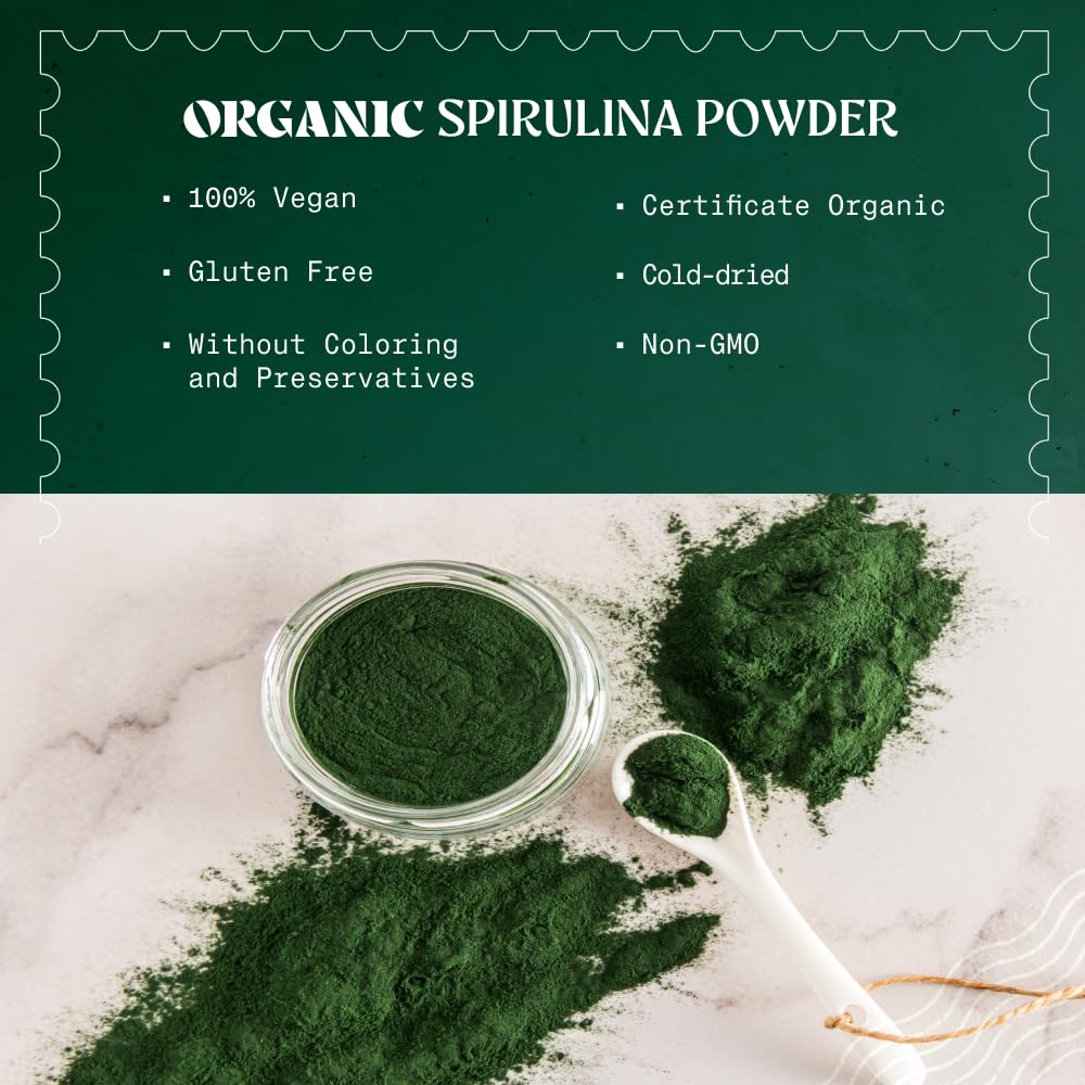 raw algae powder for energy boost