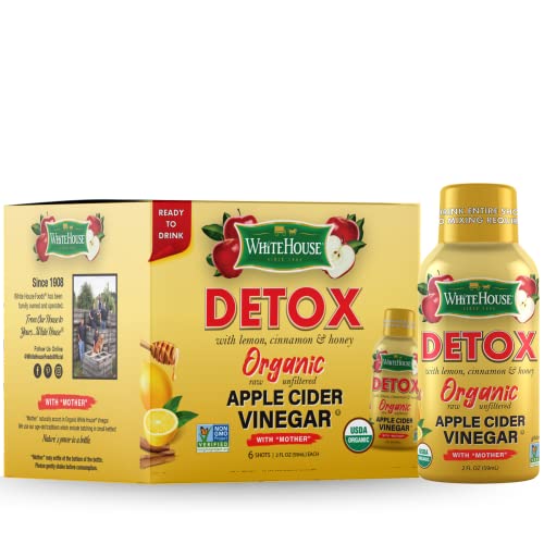 raw apple cider vinegar shots