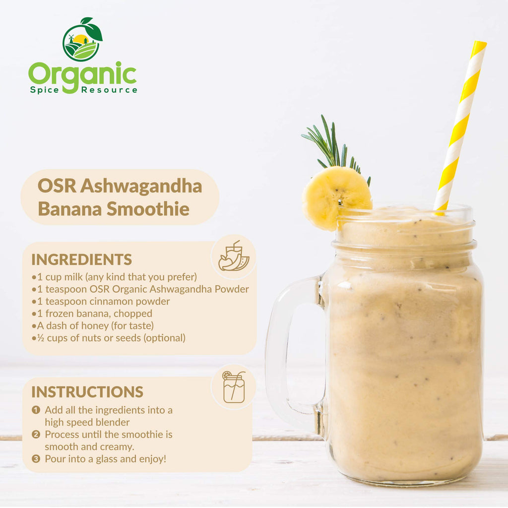 raw ashwagandha powder for energy