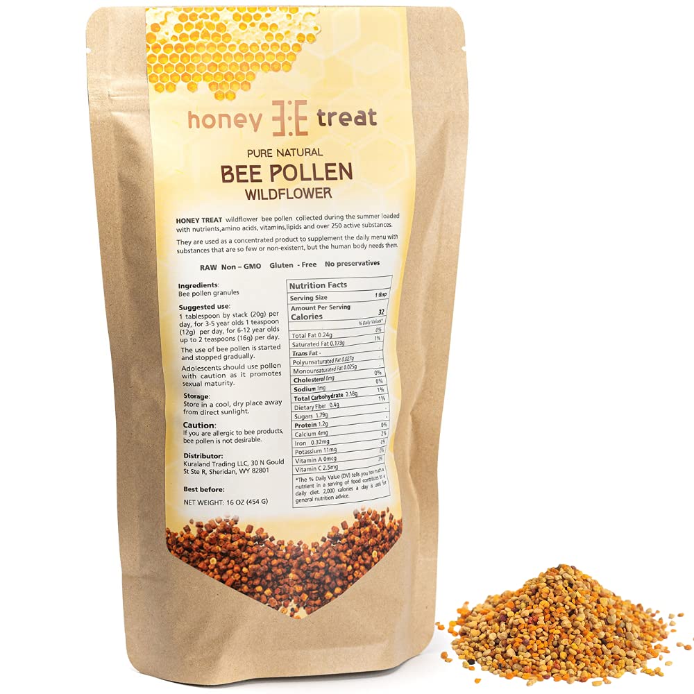 raw bee pollen granules benefits
