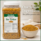 raw bee pollen granules benefits