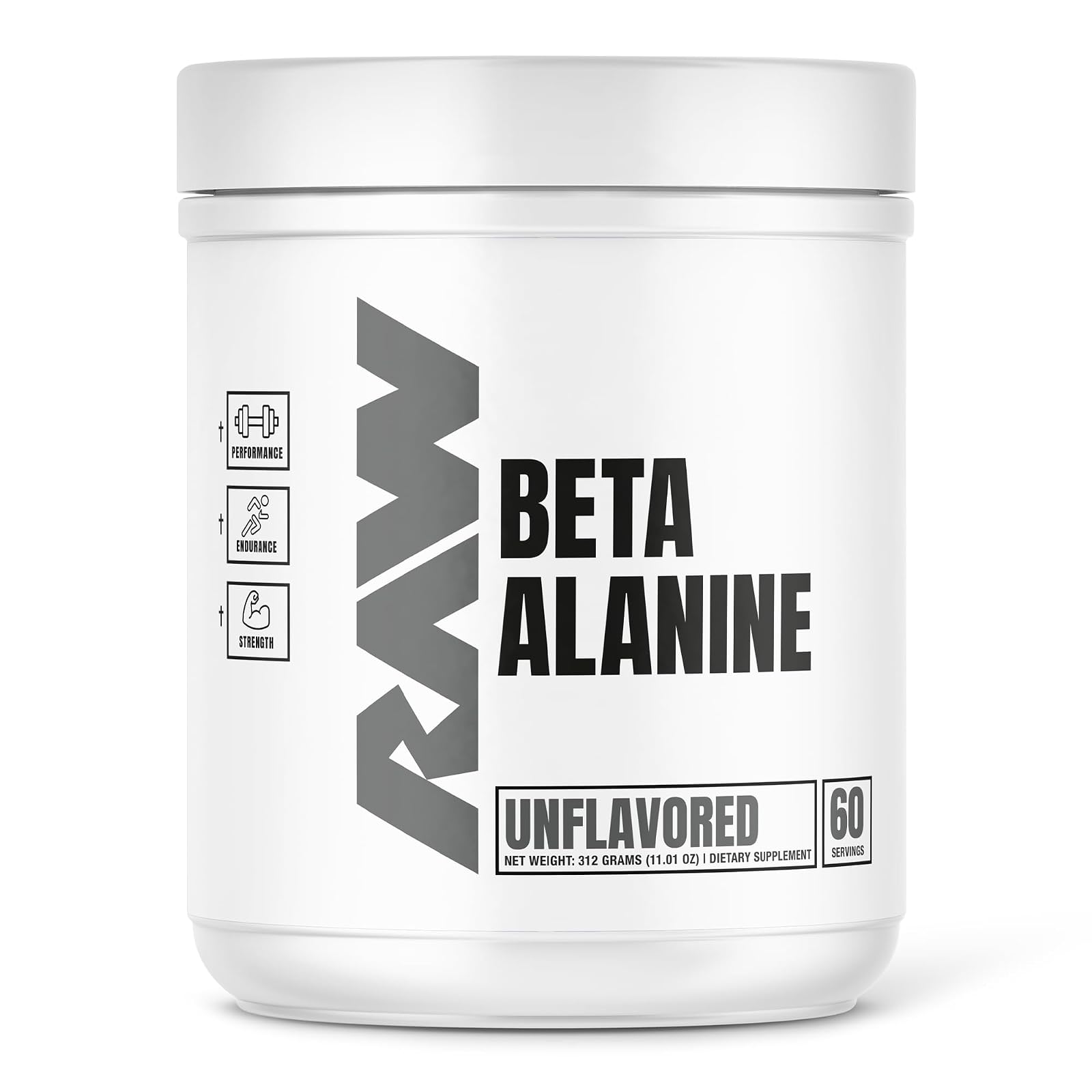 RAW Beta Alanine pre-workout powder