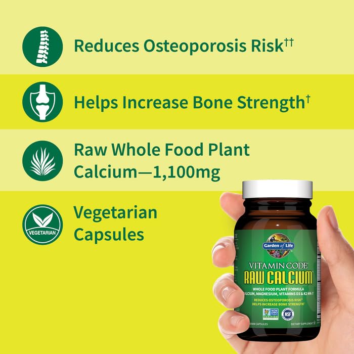 Raw calcium for strong bones