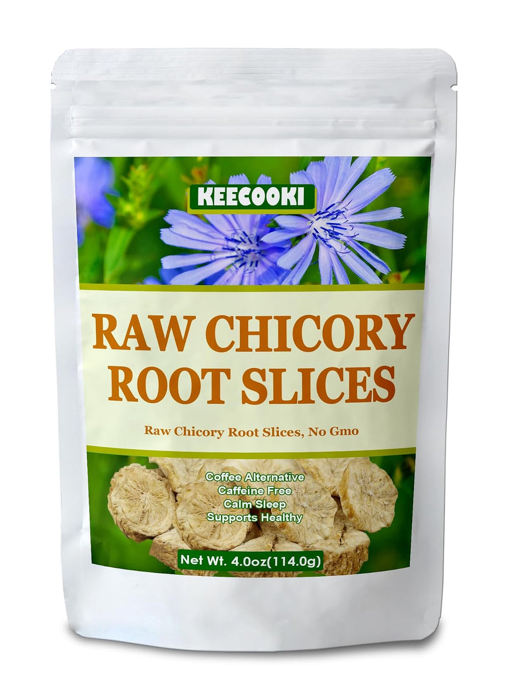 raw chicory root slices for digestion
