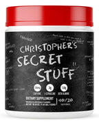 RAW Christopher's Secret pre-workout energy boost