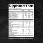 RAW Christopher's Secret pre-workout for muscle pump