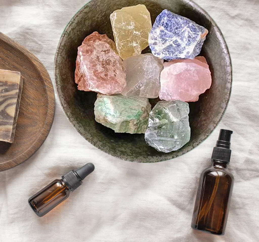 raw clear quartz for energy healing