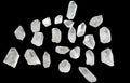raw clear quartz healing stones