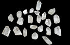 raw clear quartz healing stones