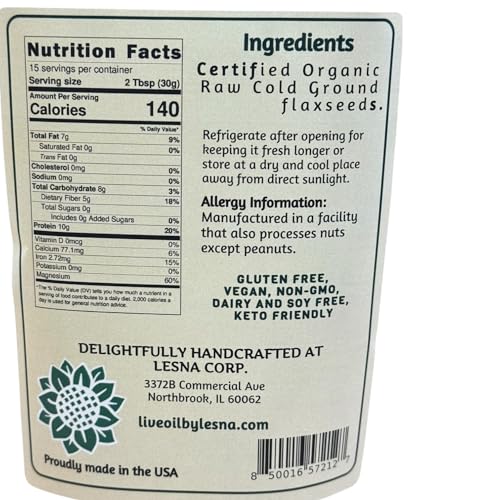 raw cold flaxseed for better digestion