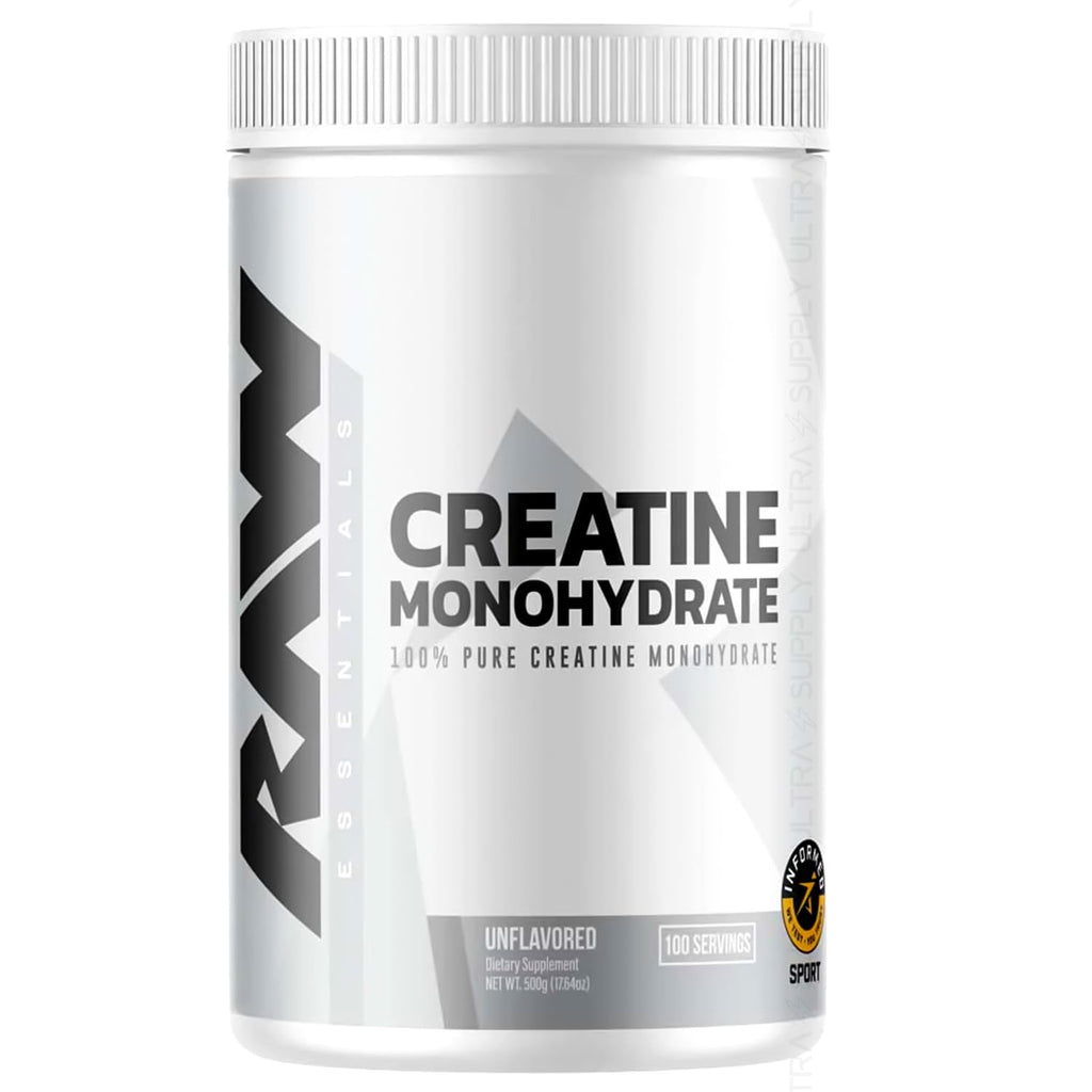 Raw Creatine Monohydrate for muscle strength