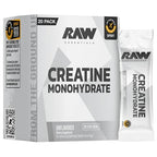 RAW creatine monohydrate stick packs