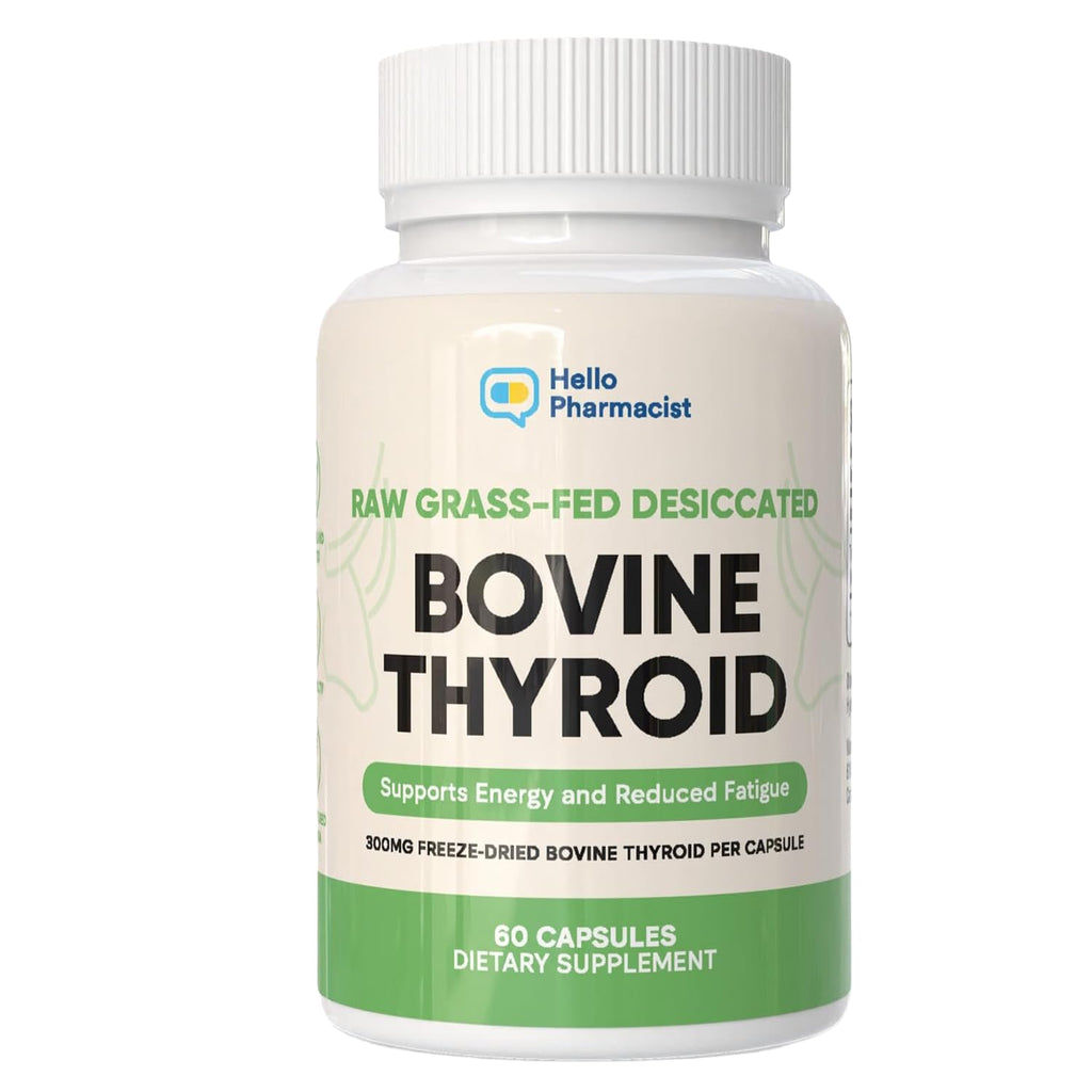 raw desiccated bovine thyroid capsules