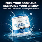 RAW electrolyte powder for daily hydration