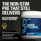 RAW Essential pre-workout for athletes