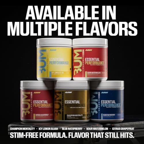 RAW Essential pre-workout for intense workouts