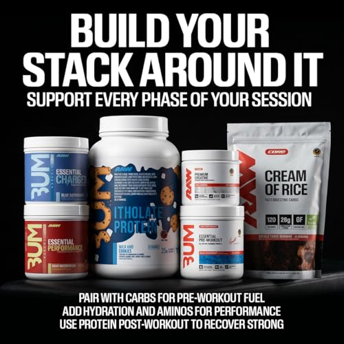 RAW Essential pre-workout for muscle endurance