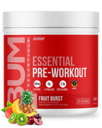 RAW Essential pre-workout powder fruit burst