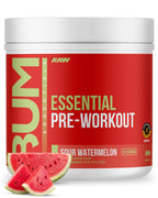 RAW Essential pre-workout powder sour watermelon