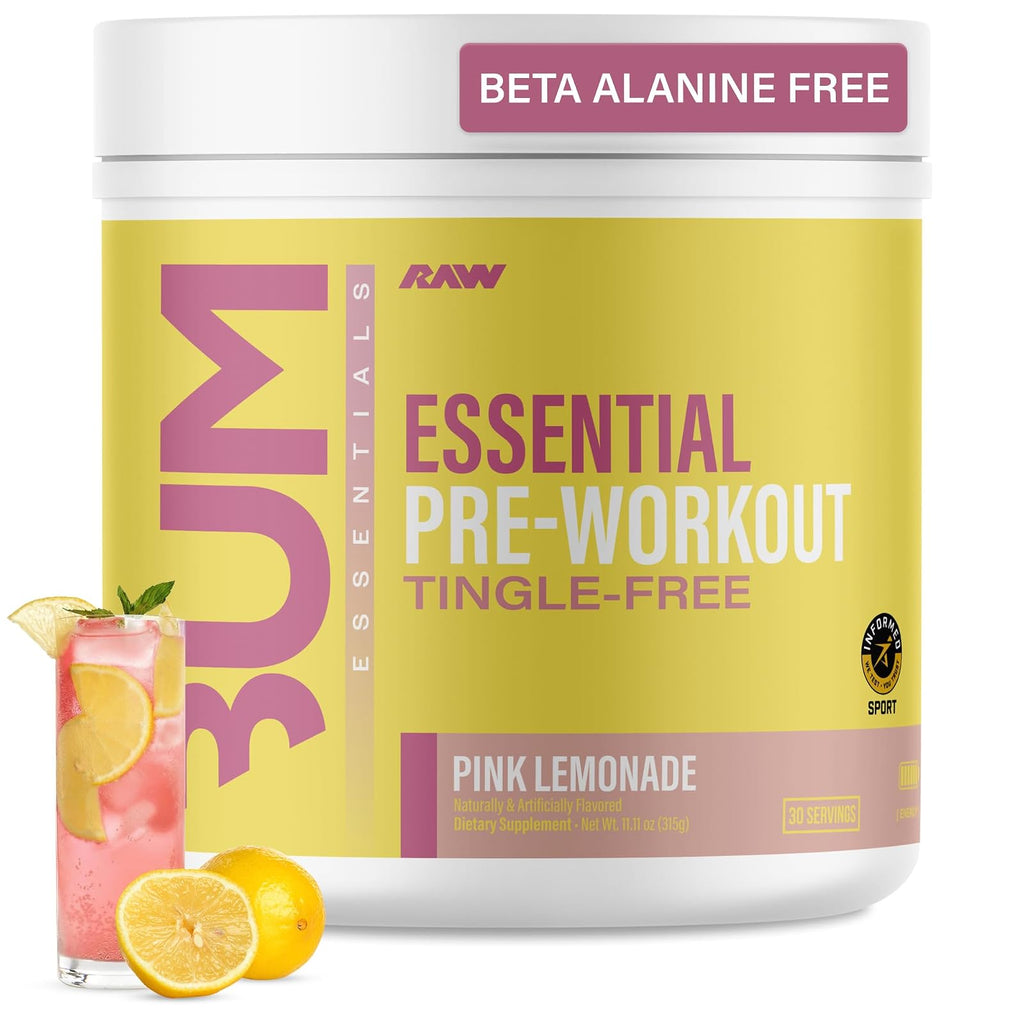RAW Essential pre workout powder
