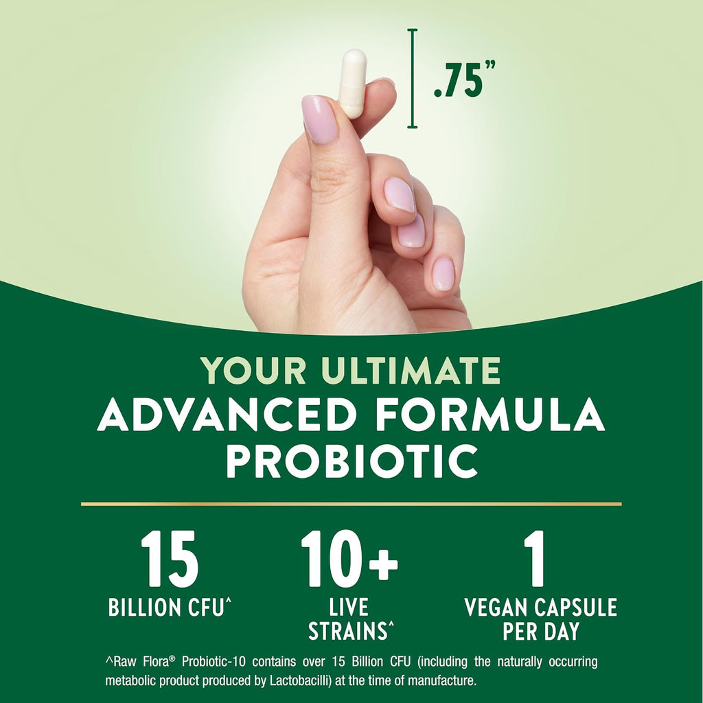 Raw Flora capsules for immune support