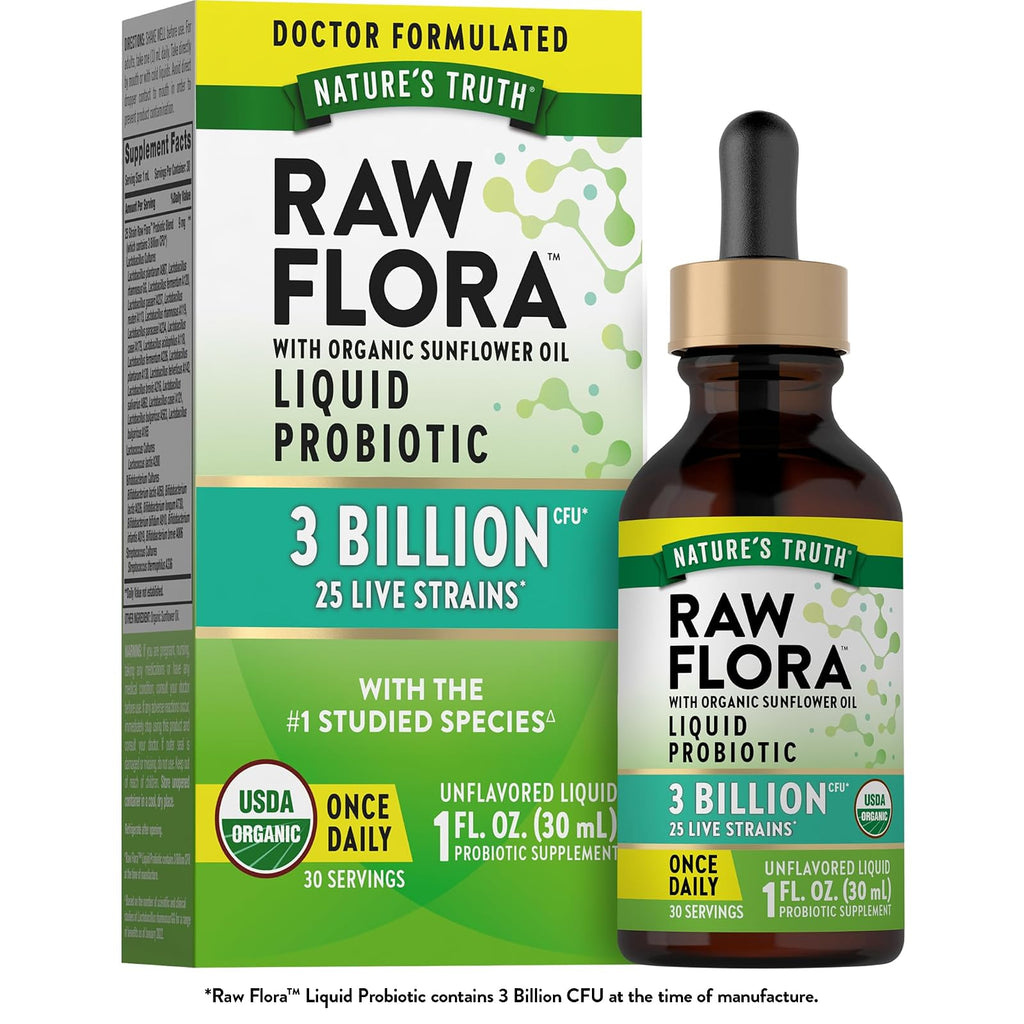 Raw Flora liquid probiotic benefits