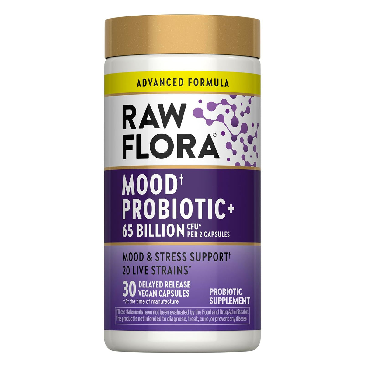 Raw Flora Mood Probiotic capsules