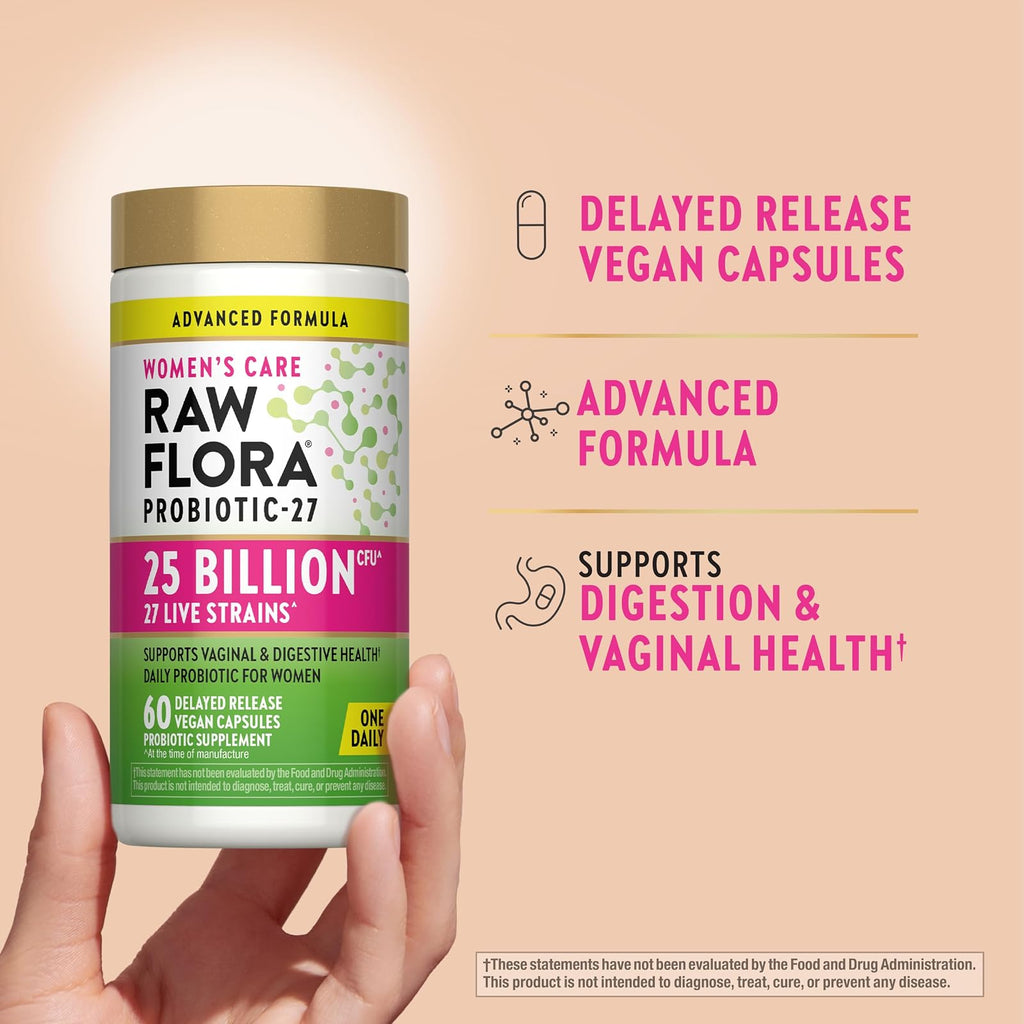 Raw Flora prebiotic and probiotic blend