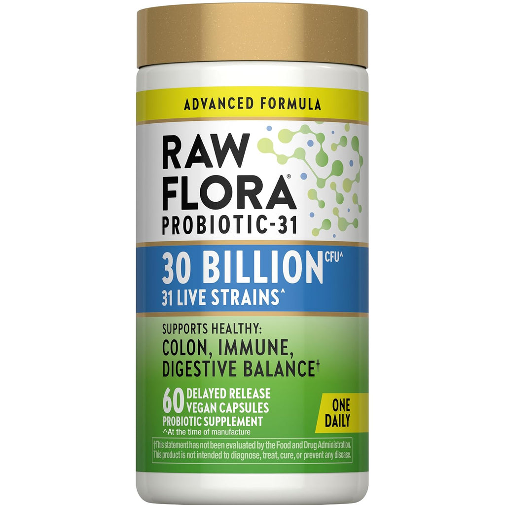 Raw Flora Probiotic 30 billion CFU capsules
