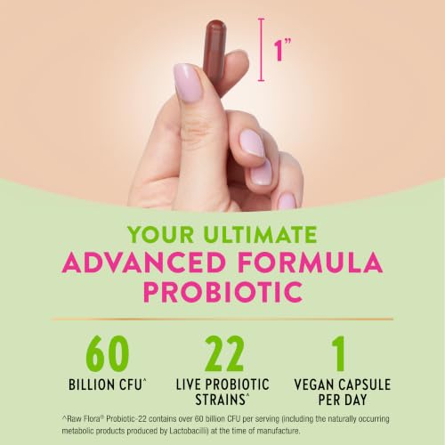 Raw Flora probiotics for balanced flora