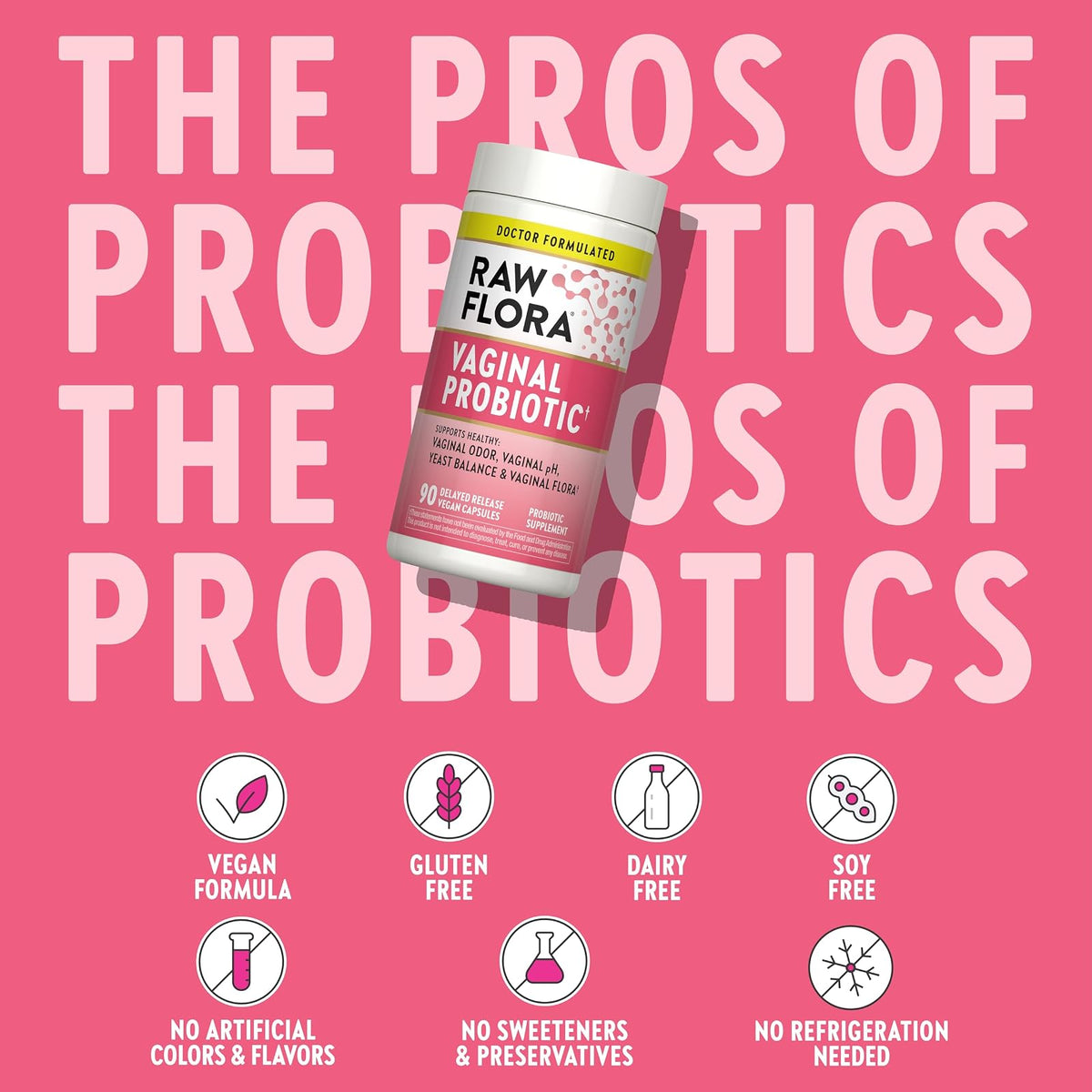 Raw Flora probiotics for digestive wellness