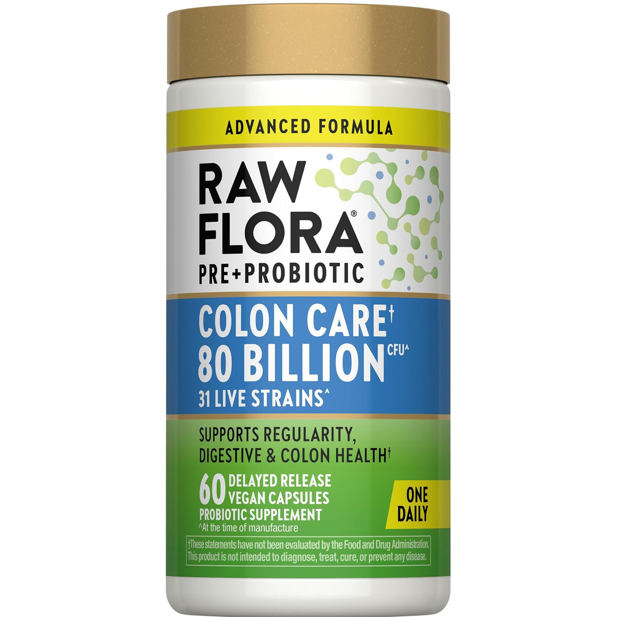 Raw Flora probiotics for gut health
