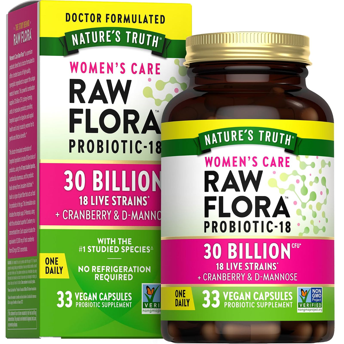 Raw Flora probiotics for women