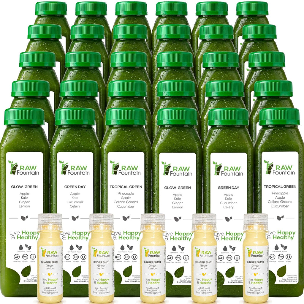 RAW Fountain juice cleanse benefits