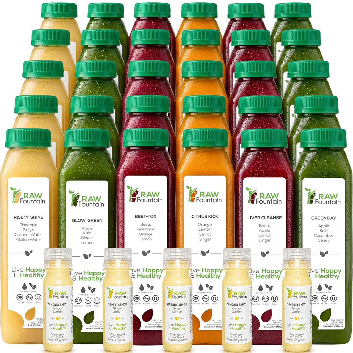 RAW Fountain juice cleanse benefits