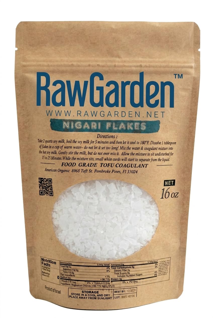 Raw Garden magnesium flakes for tofu