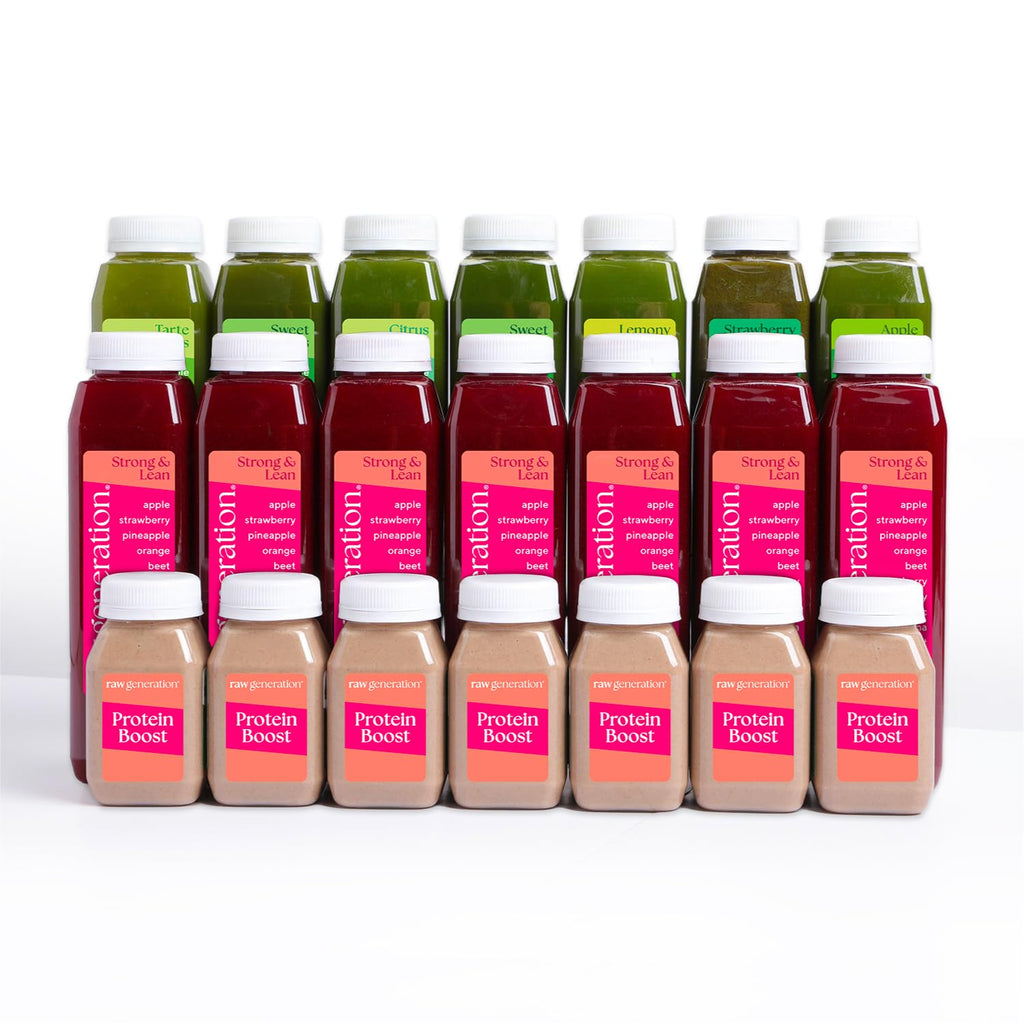 Raw Generation detox protein method