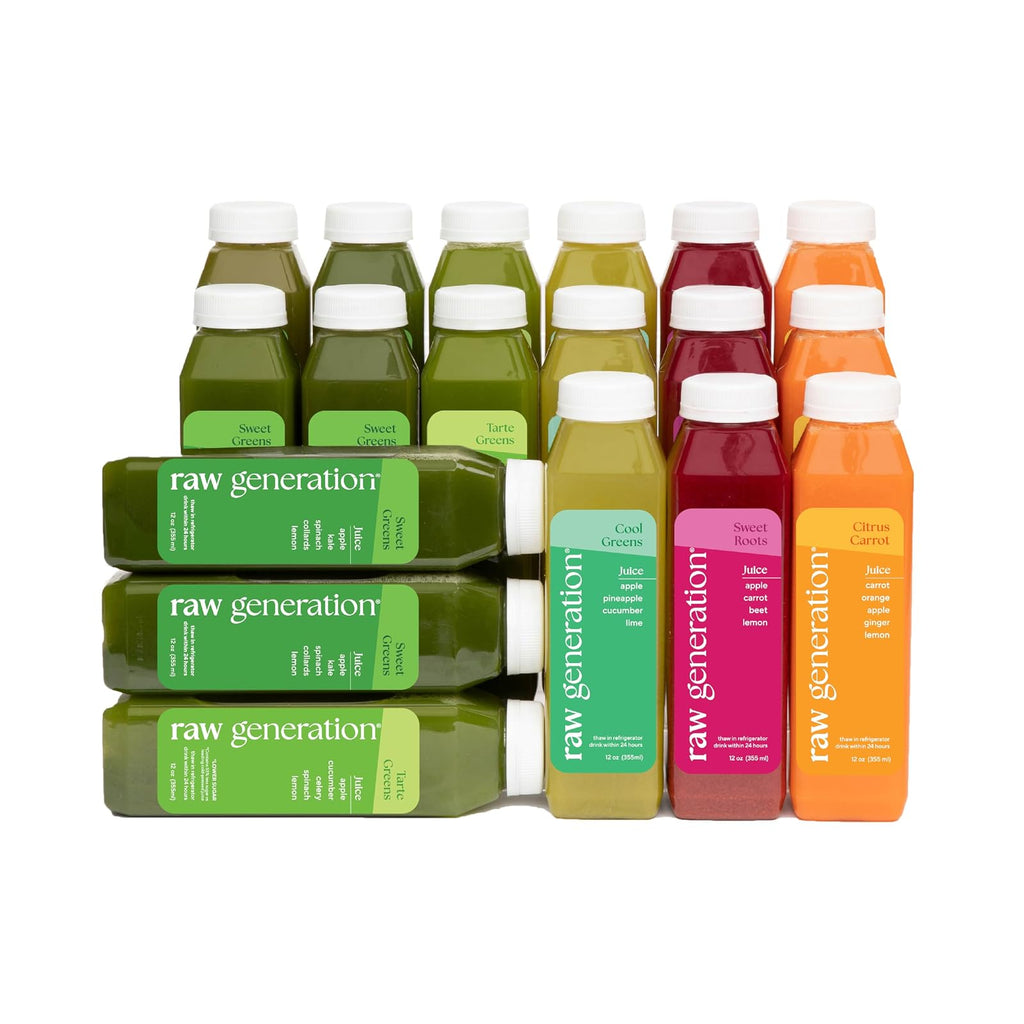Raw Generation juice cleanse benefits