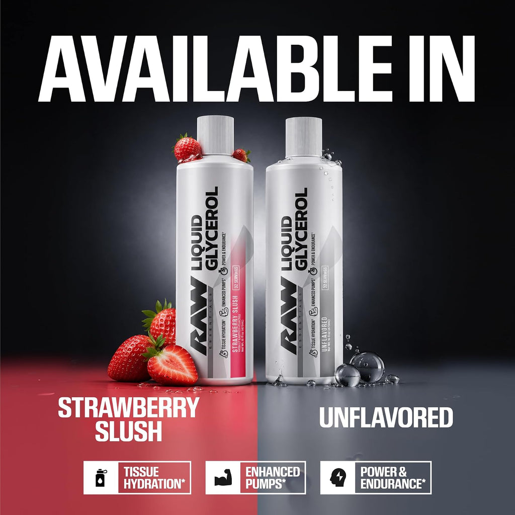 RAW glycerol for hydration support