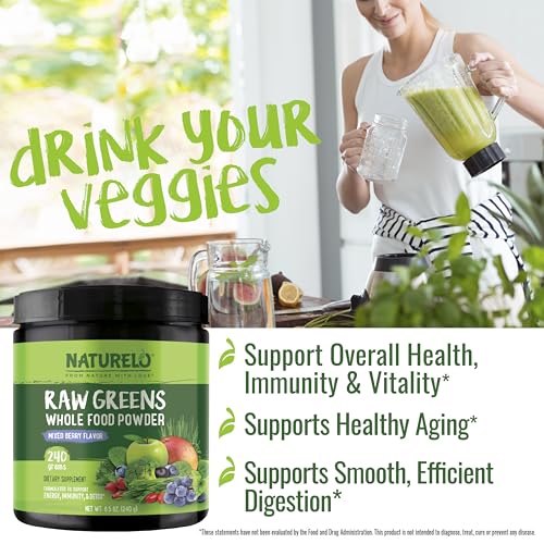 raw greens powder for detoxification