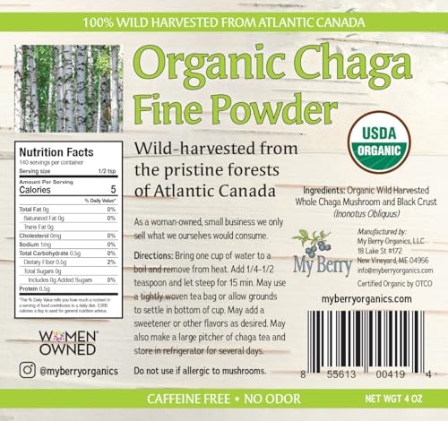 raw herbal tea from Atlantic Canada