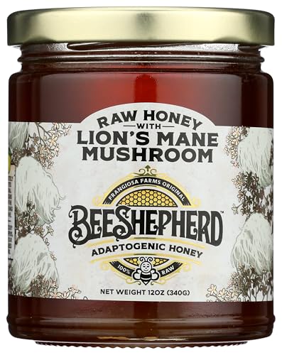 Raw honey and lemon mushroom blend