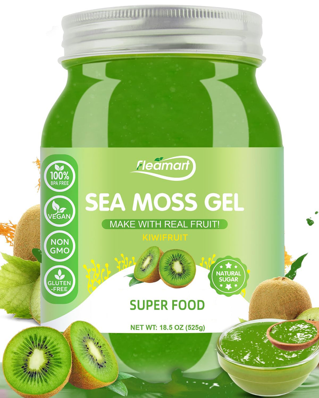 raw Irish sea moss gel