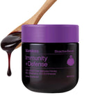 raw manuka honey with elderberry