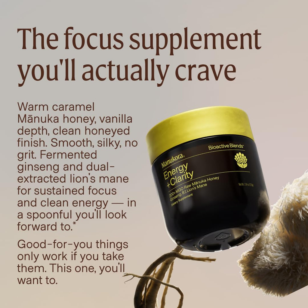 Raw Manuka honey with ginseng benefits