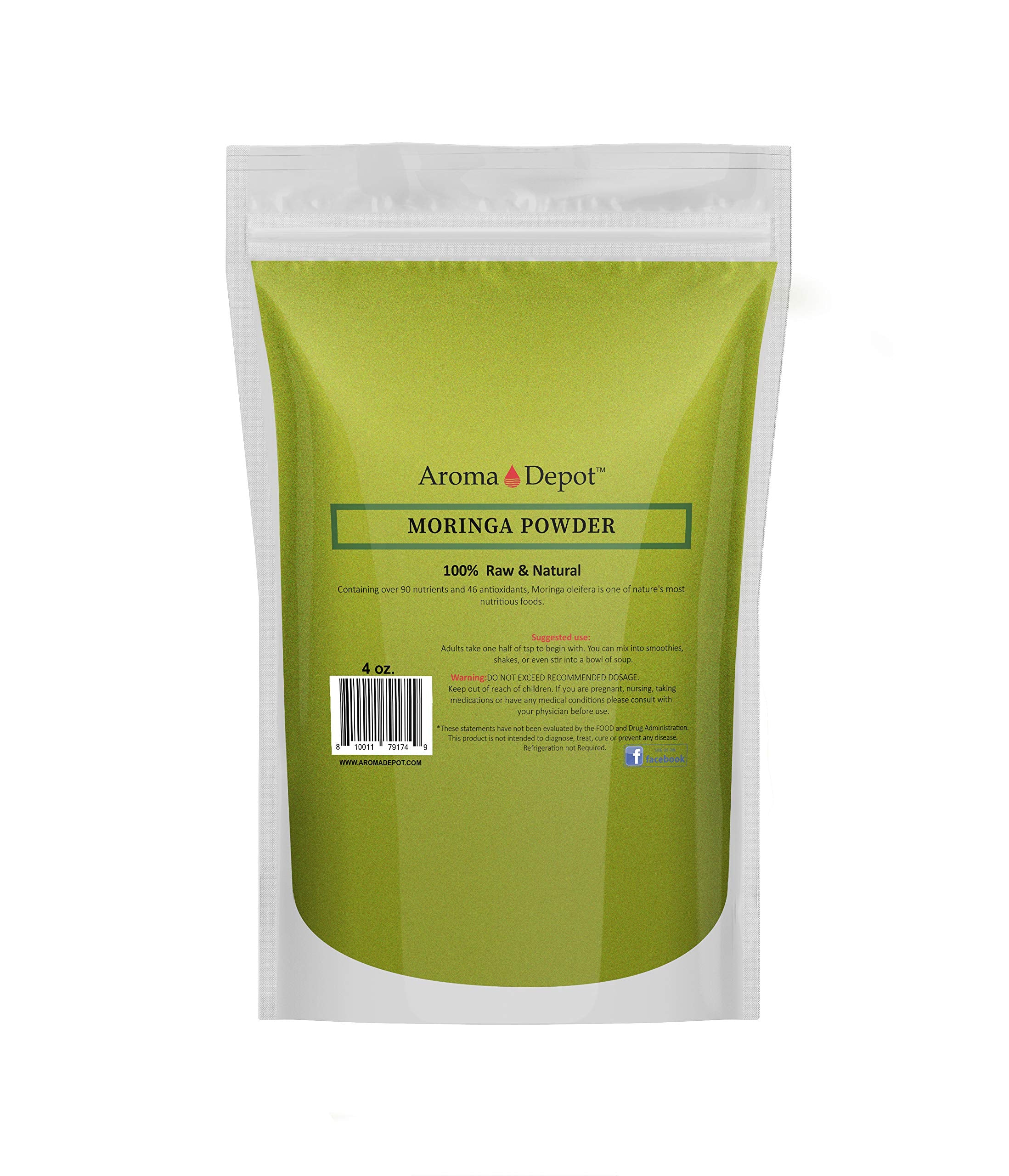 raw moringa leaf powder for smoothies