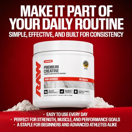 RAW Nutrition creatine for energy boost