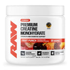 RAW Nutrition creatine monohydrate powder