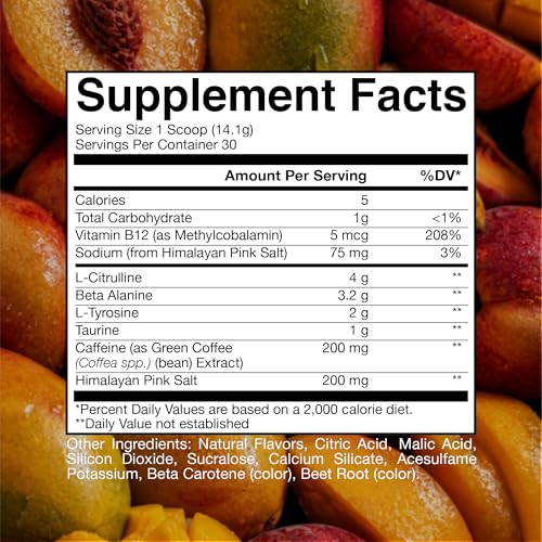 RAW Nutrition pre-workout for endurance