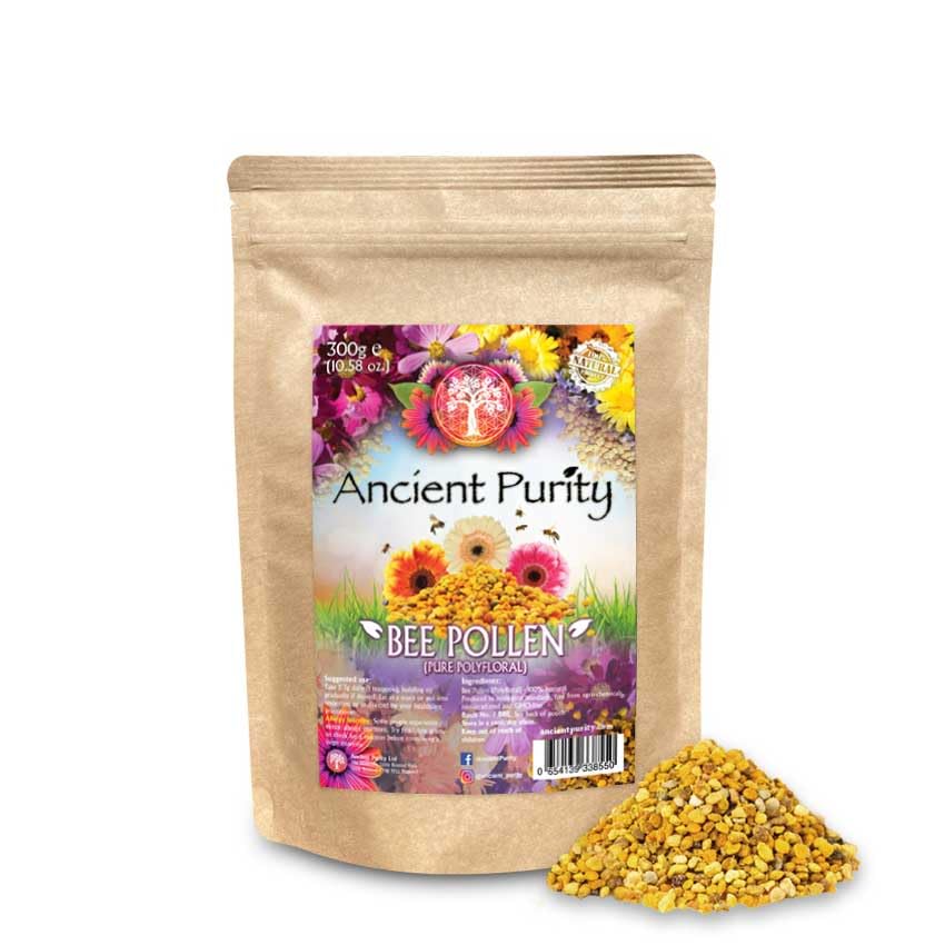 raw organic bee pollen supplement